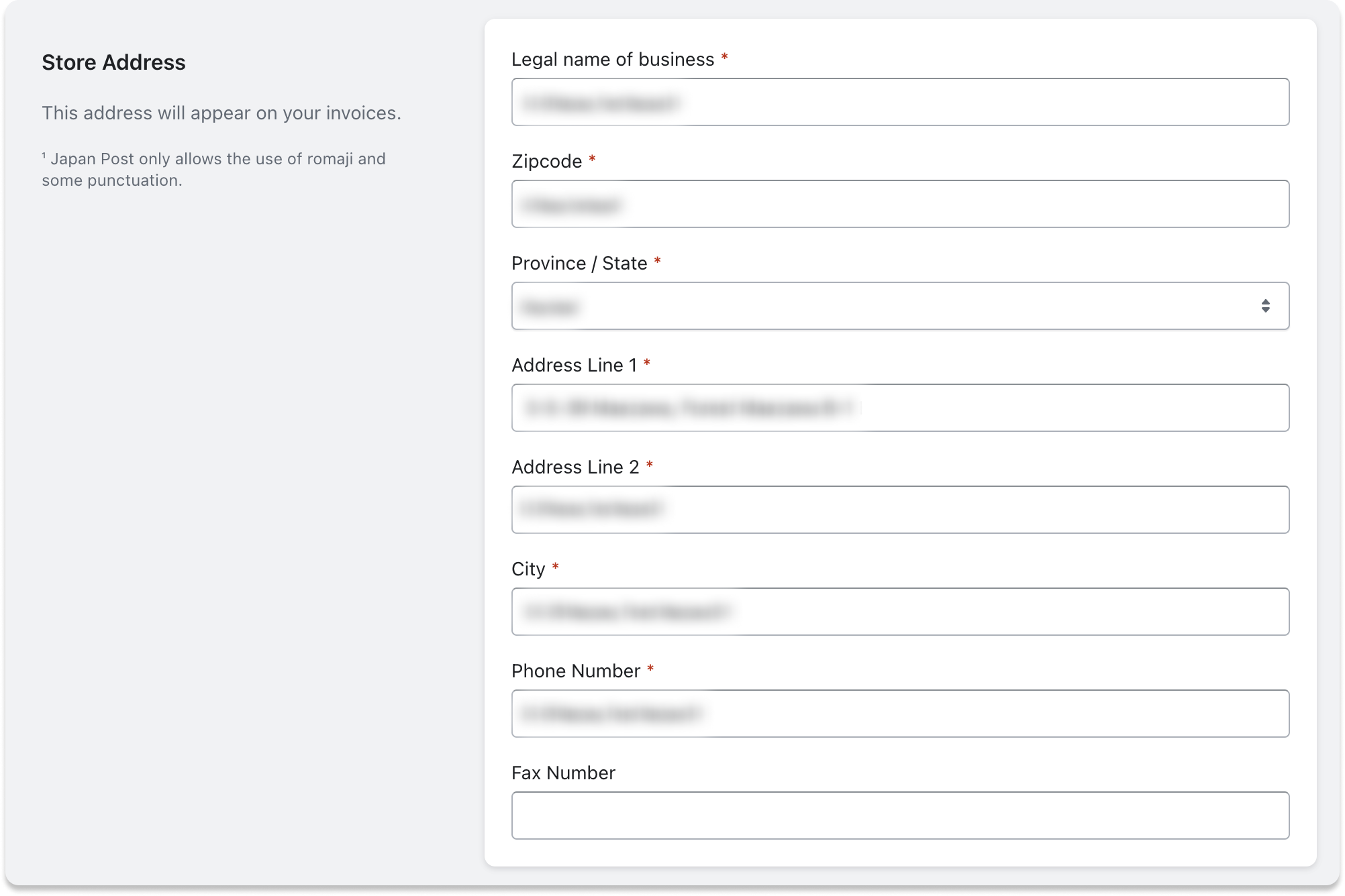 Store Address – LUNARIS